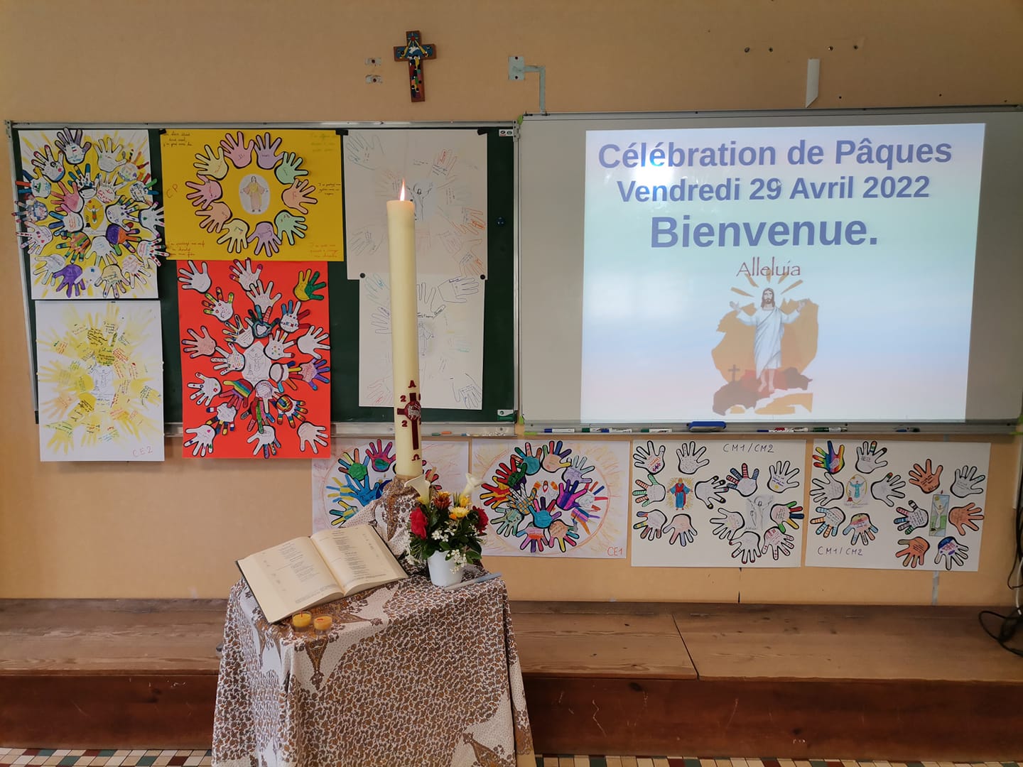Célébrations de Pâques – Ecole Sainte Anne – Allaire